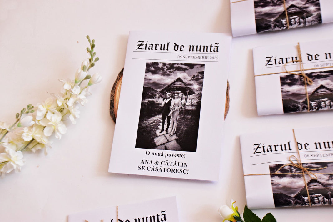 Invitatii Nunta – Atelierul de Hartie